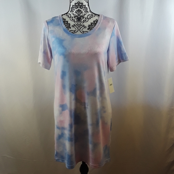 Jenni | Intimates & Sleepwear | Jenni Soft Knit Sleepshirt Tie Dye ...